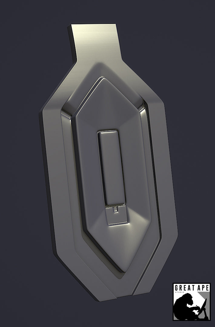 Beskar chestplate Iron Heart model for 3D printing (.STL file download ...