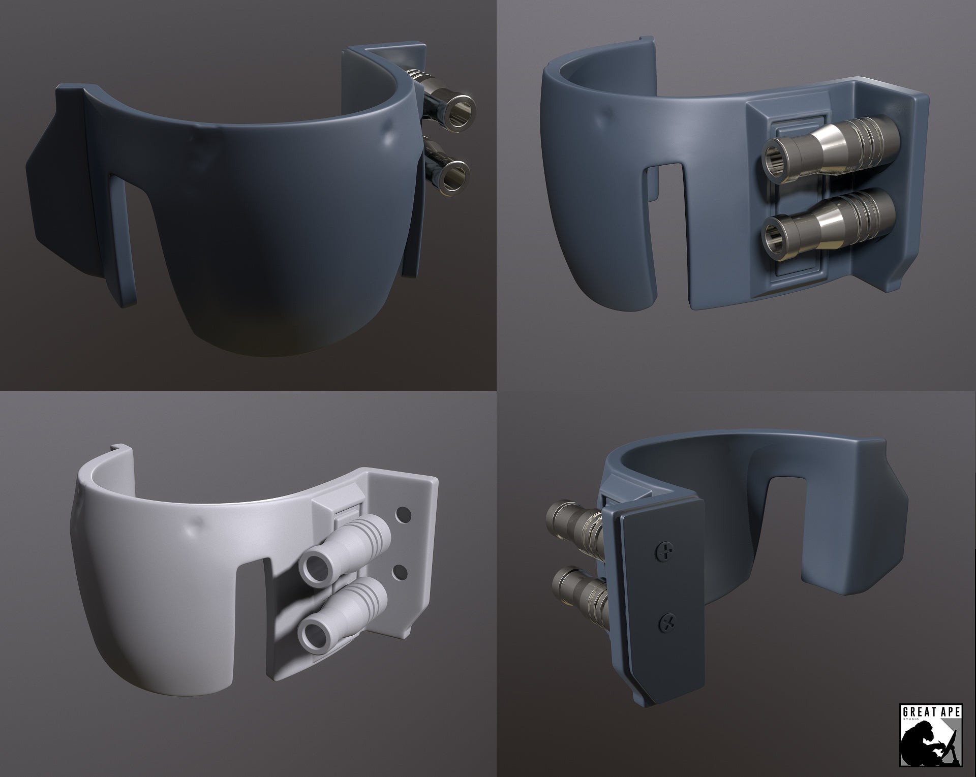 Mandalorian Beskar Armor STLs – Great Ape Studio