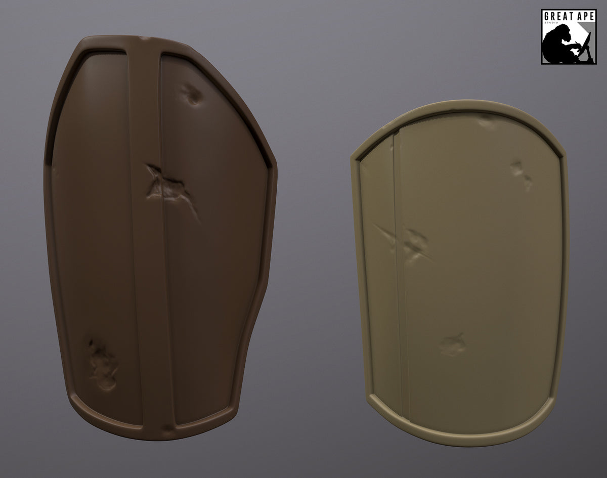 Thigh plates: 'The Mandalorian' models for 3D printing (.STL file down ...