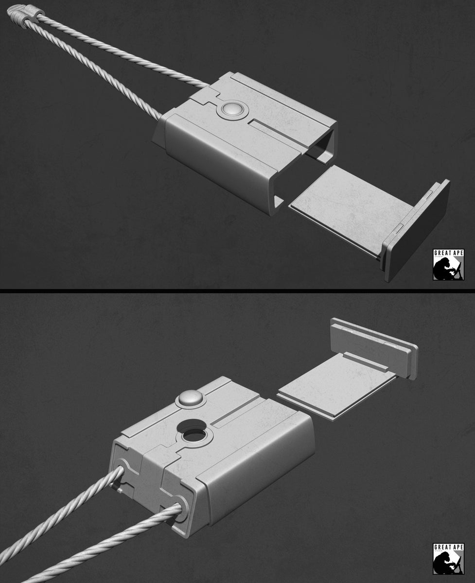 Tracking Fob from 'The Mandalorian' model for 3D printing (.STL file d ...